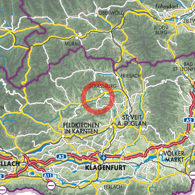 Gurk - Stadtpläne und Landkarten
