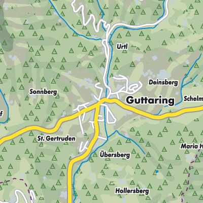 Guttaring - Stadtpläne und Landkarten