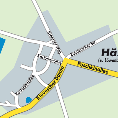 Häsen - Stadtpläne und Landkarten