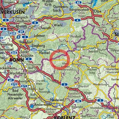 Hasselbach - Stadtpläne und Landkarten