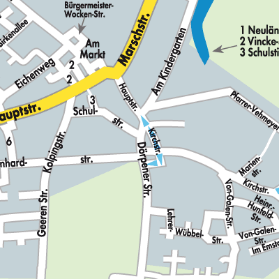 Heede - Stadtpläne und Landkarten