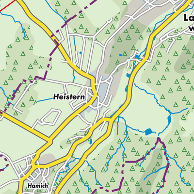 Heistern - Stadtpläne und Landkarten