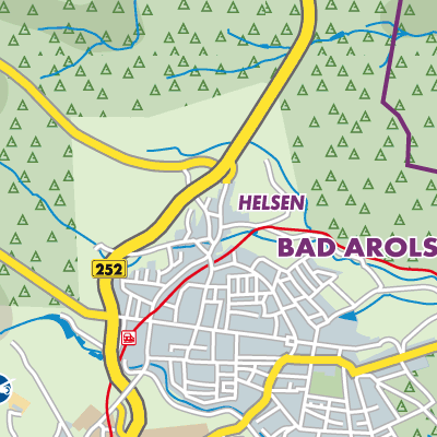Helsen - Stadtpläne und Landkarten