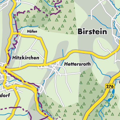 Hettersroth - Stadtpläne und Landkarten