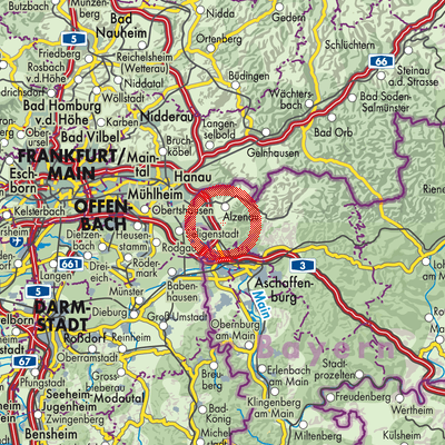 Hörstein - Stadtpläne und Landkarten