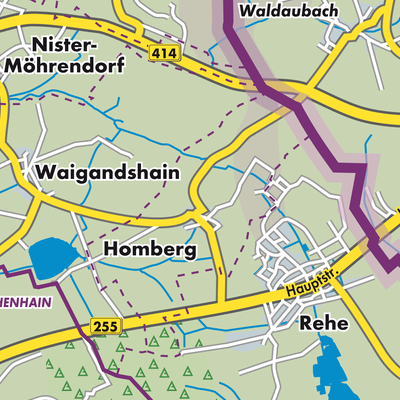 Homberg - Stadtpläne und Landkarten