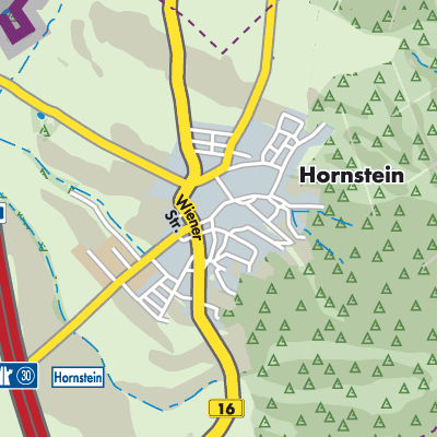 Hornstein - Stadtpläne und Landkarten