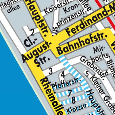 Königswinter - Stadtpläne und Landkarten