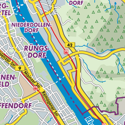 Königswinter - Stadtpläne und Landkarten