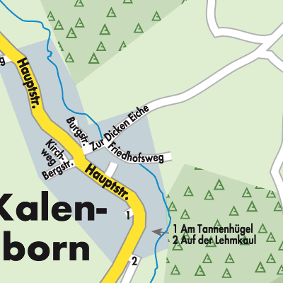 Kalenborn - Stadtpläne und Landkarten