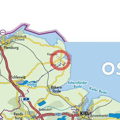 Kappeln - Stadtpläne und Landkarten