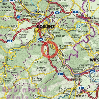 Karbach - Stadtpläne und Landkarten