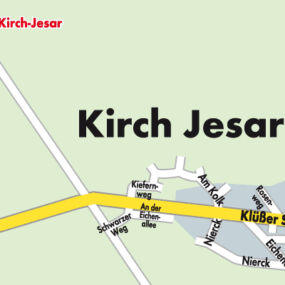 Kirch Jesar - Stadtpläne und Landkarten