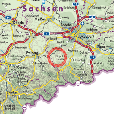 Klingenberg - Stadtpläne und Landkarten