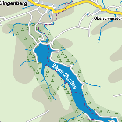 Klingenberg - Stadtpläne und Landkarten