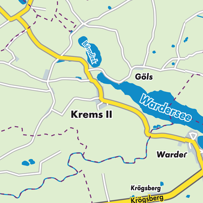 Krems II - Stadtpläne und Landkarten