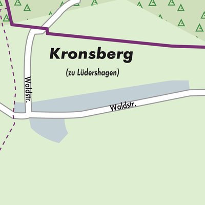 Kronsberg - Stadtpläne und Landkarten
