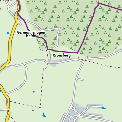 Kronsberg - Stadtpläne und Landkarten
