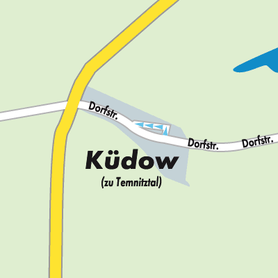 Küdow - Stadtpläne und Landkarten