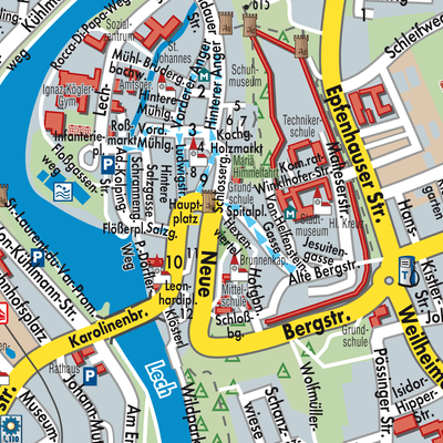 Landsberg Am Lech Karte