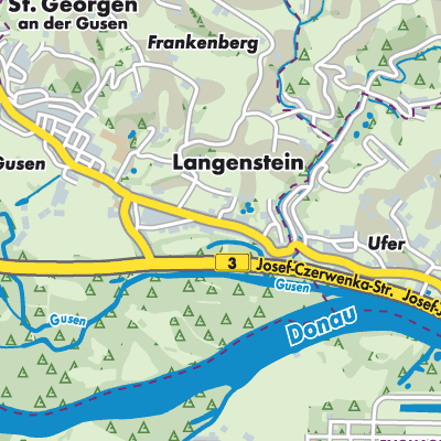 Langenstein - Stadtpläne und Landkarten