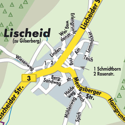Lischeid - Stadtpläne und Landkarten