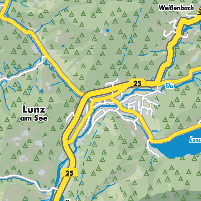 Lunz am See - Stadtpläne und Landkarten