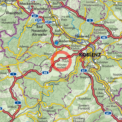 Maifeld - Stadtpläne und Landkarten