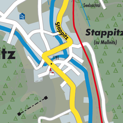 Mallnitz - Stadtpläne und Landkarten