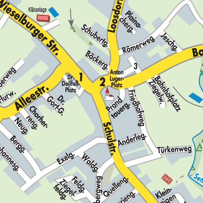 Mank - Stadtpläne und Landkarten