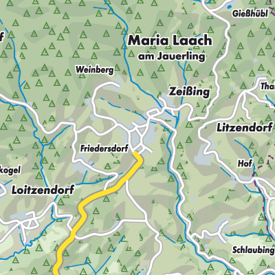 Maria Laach am Jauerling - Stadtpläne und Landkarten