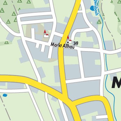 Markt Allhau - Stadtpläne und Landkarten