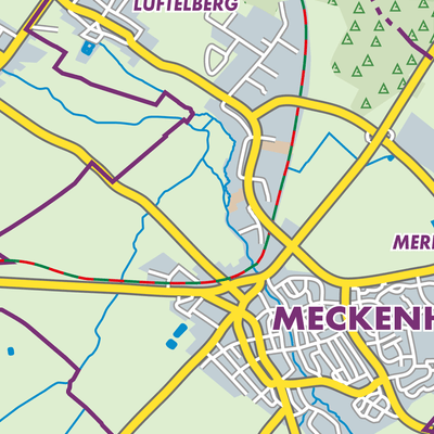 Meckenheim - Stadtpläne und Landkarten