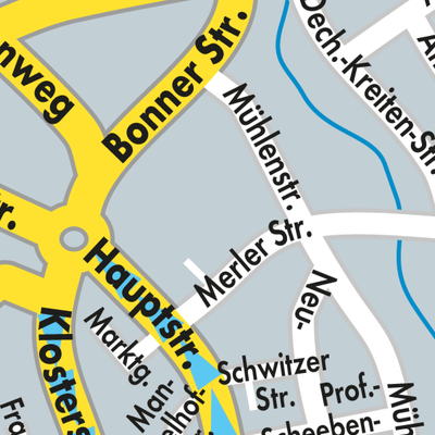 Meckenheim - Stadtpläne und Landkarten