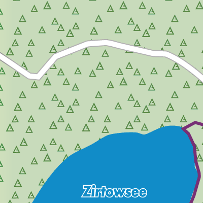 Mecklenburgische Kleinseenplatte - Stadtpläne und Landkarten