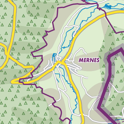 Mernes - Stadtpläne und Landkarten