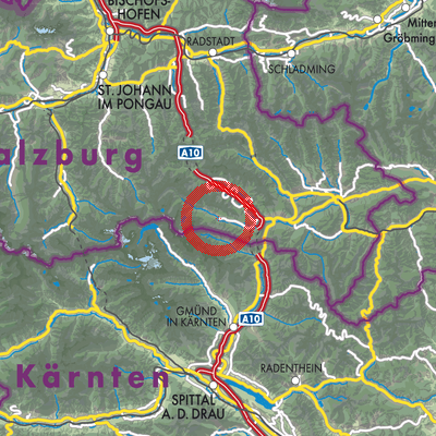 Muhr - Stadtpläne und Landkarten