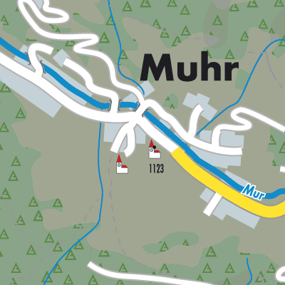 Muhr - Stadtpläne und Landkarten