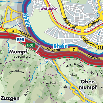 Mumpf - Stadtpläne und Landkarten