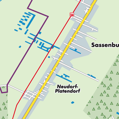 Neudorf-Platendorf - Stadtpläne und Landkarten