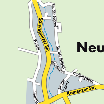 Neukirch - Stadtpläne und Landkarten