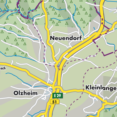Neuendorf - Stadtpläne und Landkarten