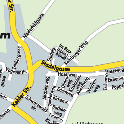Neuried - Stadtpläne und Landkarten