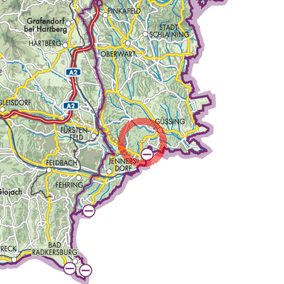 Neustift bei Güssing - Stadtpläne und Landkarten