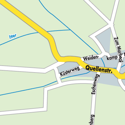 Nieder-Ense - Stadtpläne und Landkarten