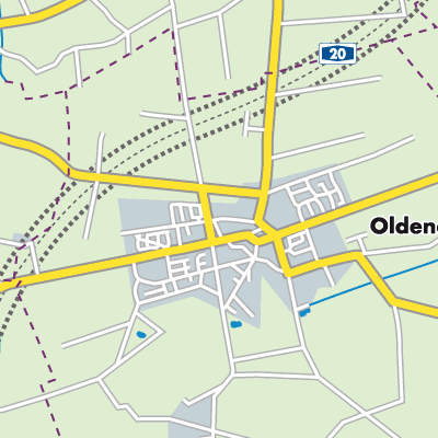 Oldendorf - Stadtpläne und Landkarten
