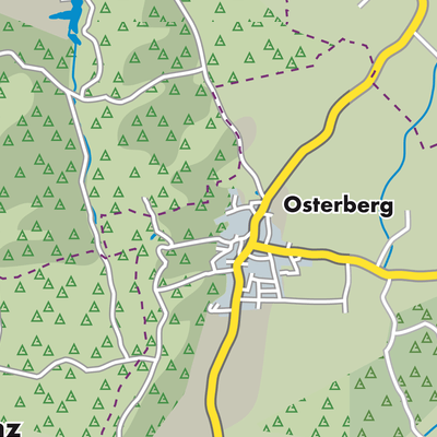 Osterberg - Stadtpläne und Landkarten