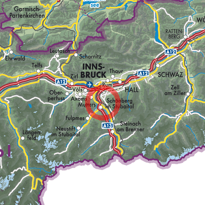 Patsch - Stadtpläne und Landkarten