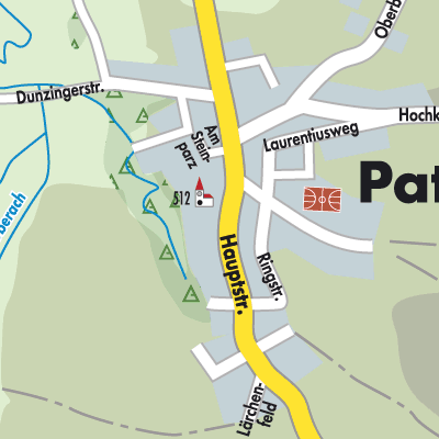 Pattigham - Stadtpläne und Landkarten