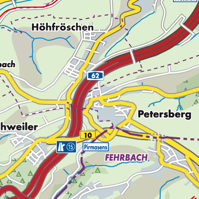 Petersberg - Stadtpläne und Landkarten